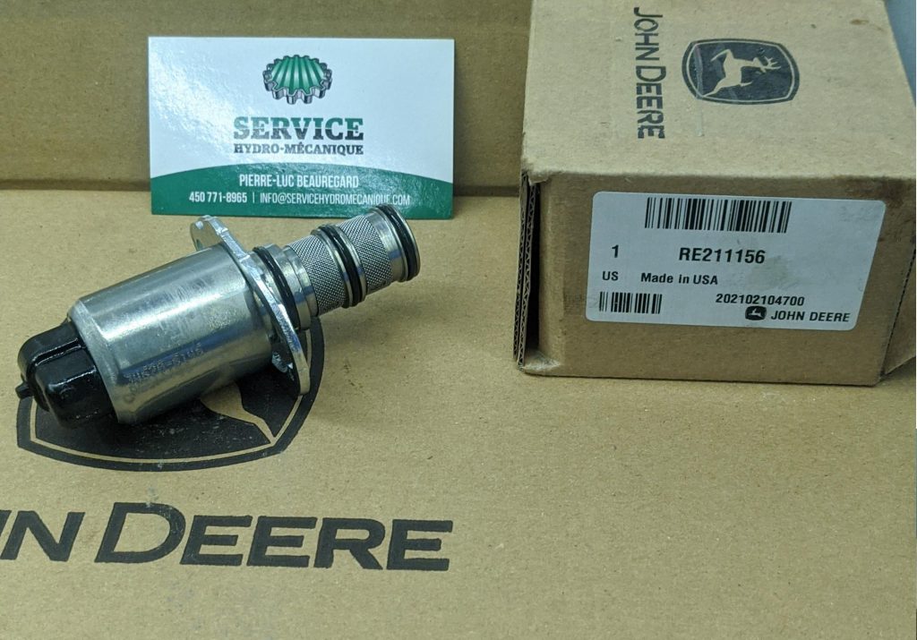 Valve selenoide RE211156 - Service Hydro-Mécanique